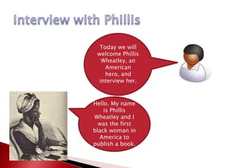 Phillis wheatley | PPTX