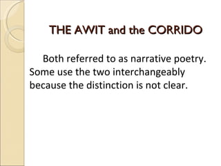 Philippine Literature 'spanish period' | PPT