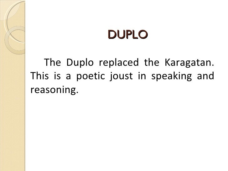 Philippine Literature 'spanish period'