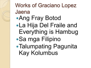 Marcelo H. Del Pilar | PPTX