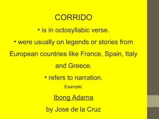 Philippine literature during the spanish period | PPT