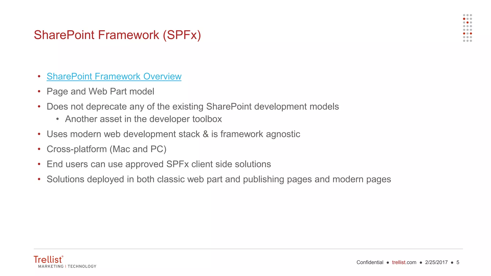 Continuing with the SharePoint Framework | PPT