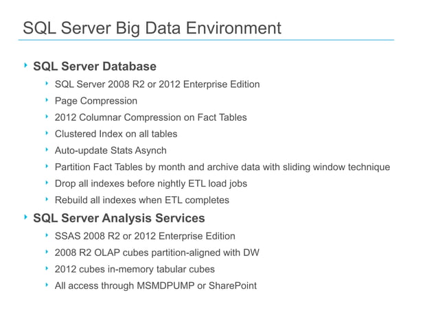 Big Data with SQL Server | PPT | Free Download