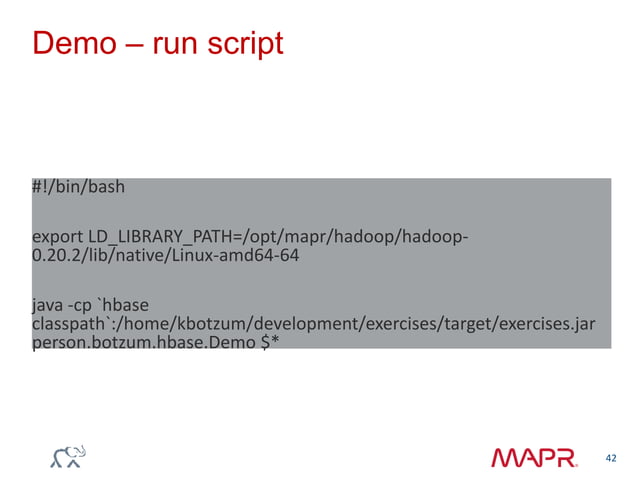 Introduction to Apache HBase, MapR Tables and Security | PPT