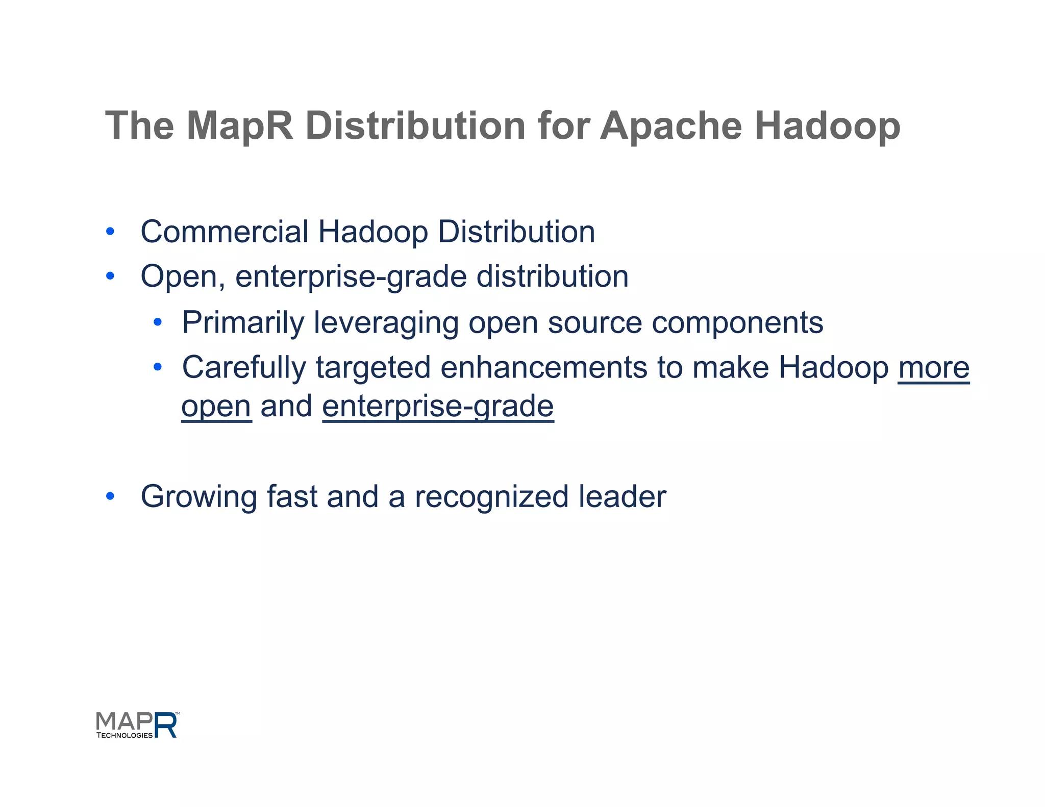 Philly DB MapR Overview | PPT