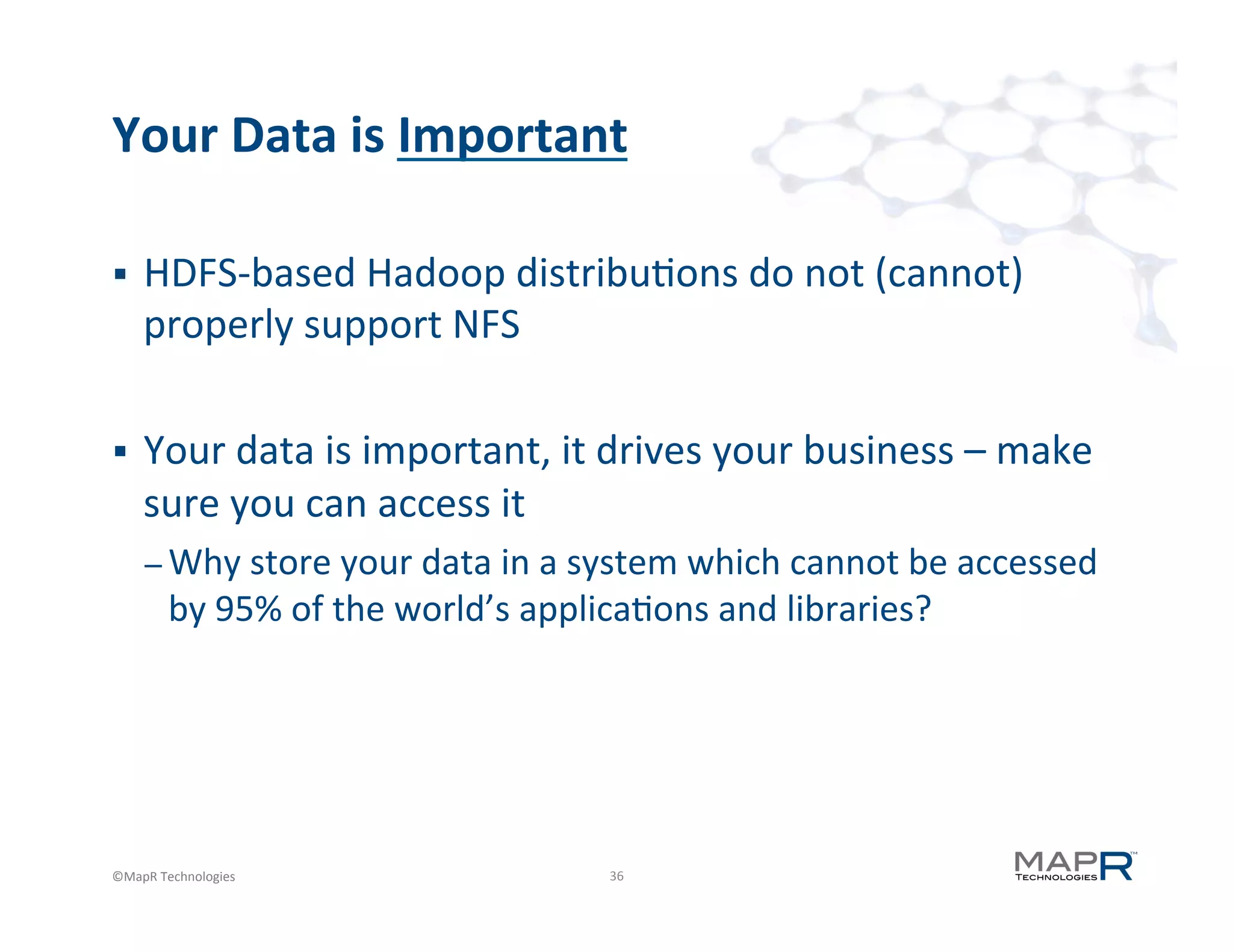 Philly DB MapR Overview | PPT