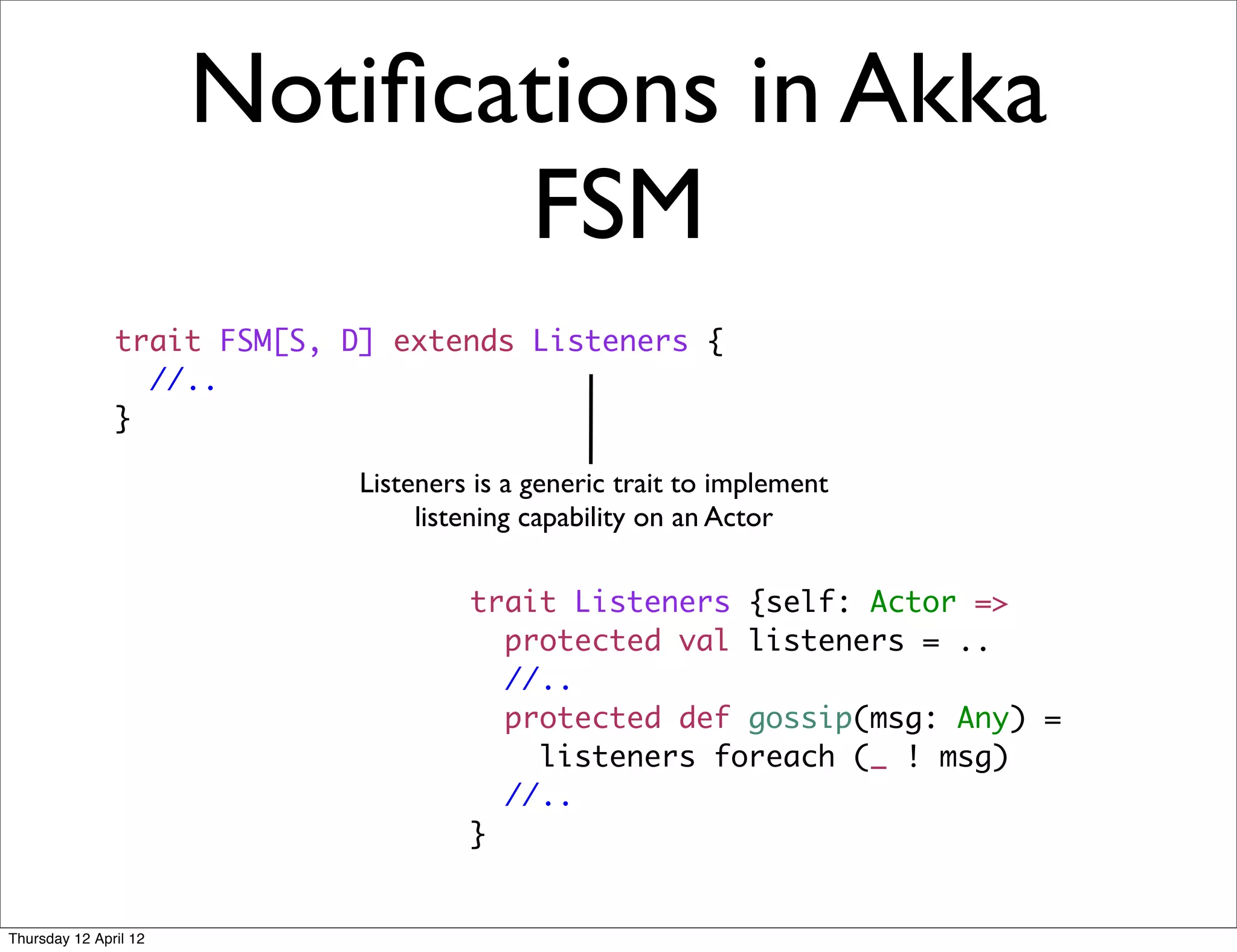 Functional And Event Driven Another Approach To Domain Modeling Ppt