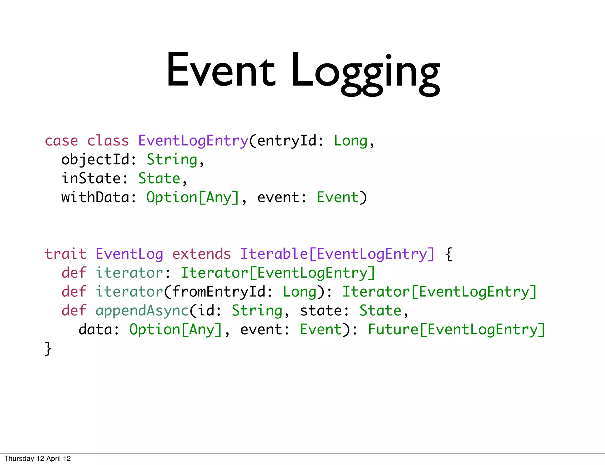 Functional And Event Driven Another Approach To Domain Modeling Ppt