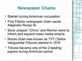 History of Philippine Mass Media | PPT