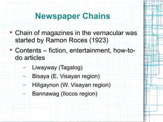 History of Philippine Mass Media | PPT