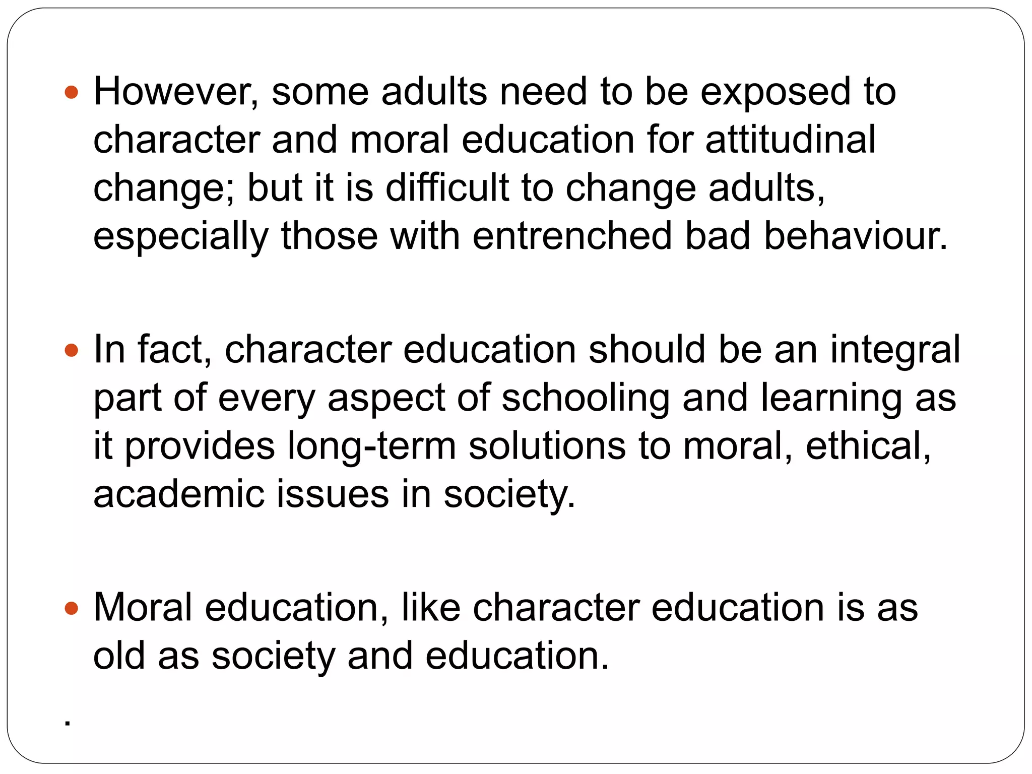 role of education to curb social evils | PPTX
