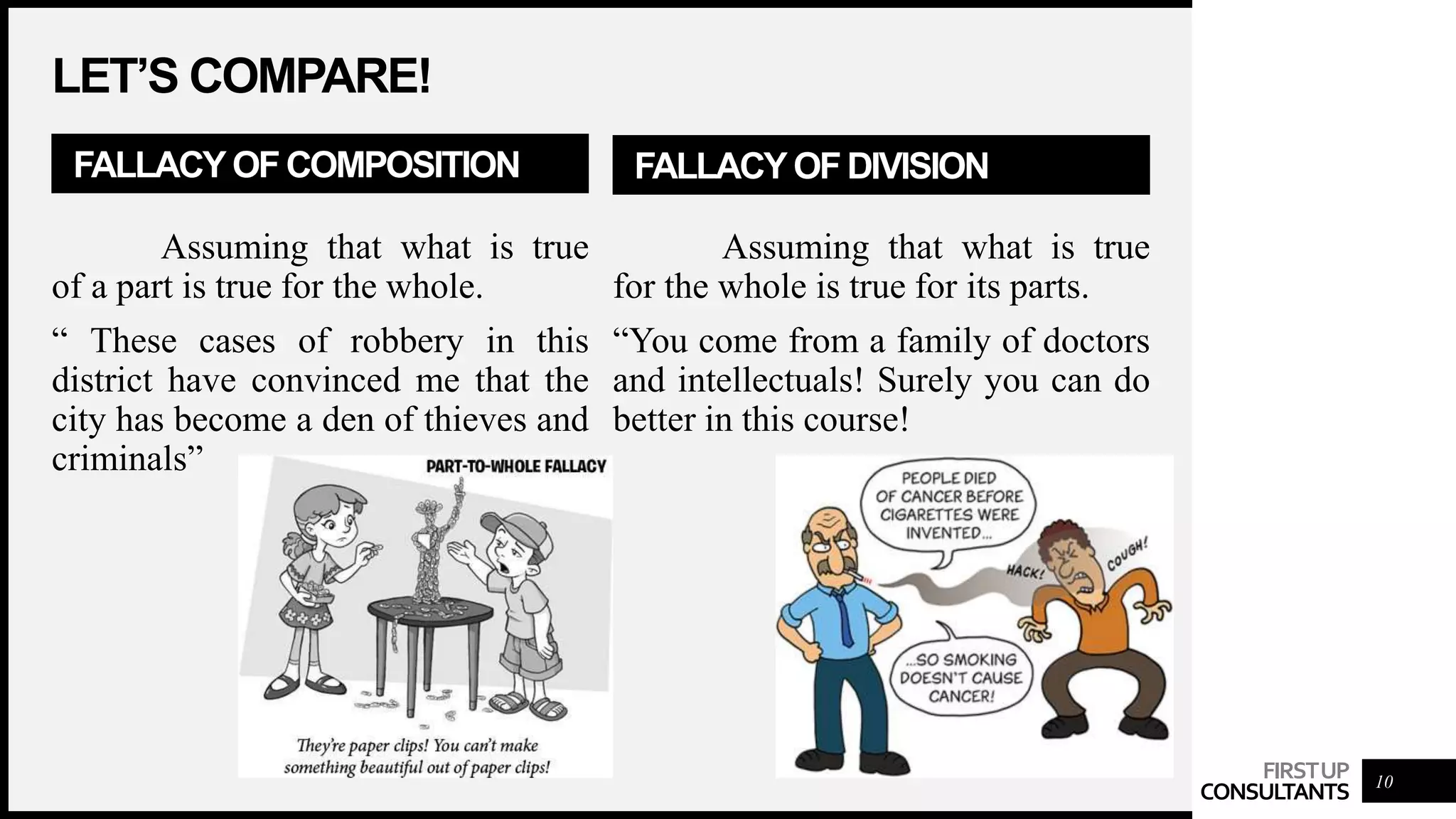 Arguments and Fallacies: Philosophy SHS | PPTX