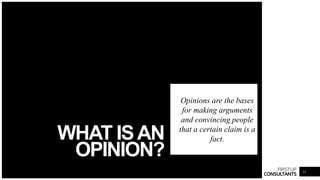 Arguments and Fallacies: Philosophy SHS | PPTX