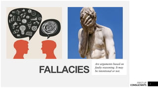 Arguments and Fallacies: Philosophy SHS | PPTX