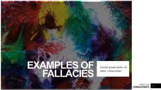 Arguments and Fallacies: Philosophy SHS | PPTX