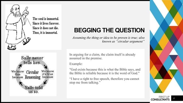 Arguments and Fallacies: Philosophy SHS | PPTX