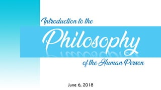 PHILOSOPHY - INTRODUCTION | PDF
