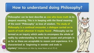 Introduction to Philosophy | PPTX