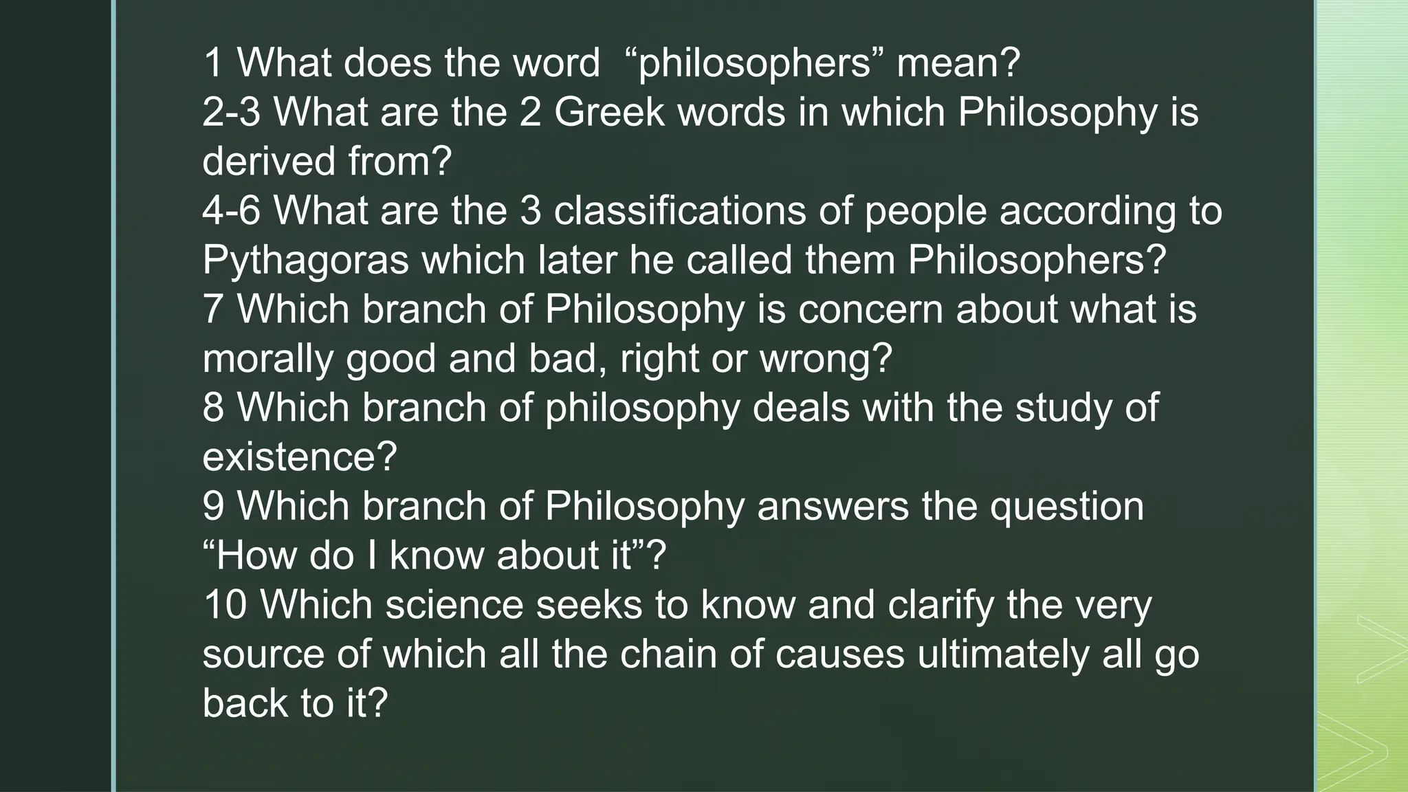 Philosophy 101 Module 1 for Senior High School 1st Quarter | PPTX
