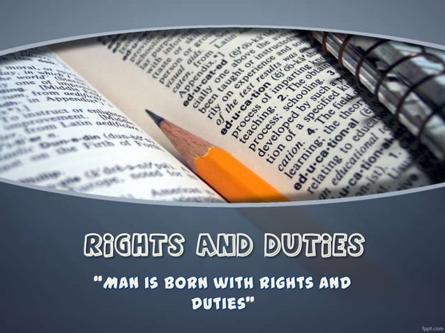Rights and Duties | PPTX | Law