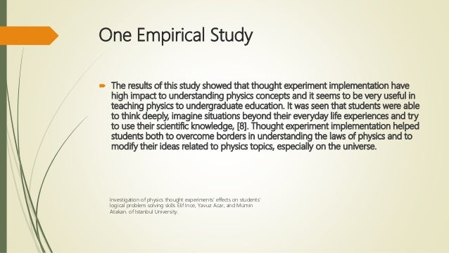 The Thought Experiment: Where Philosophy Meets Other Disciplines