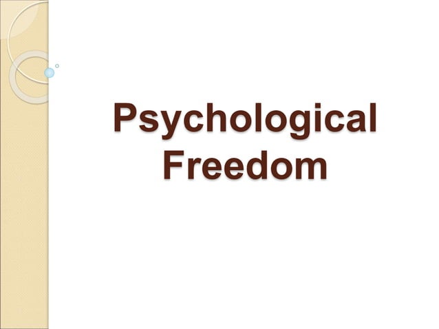 Freedom Slide for Philosophy, and different types of Freedom | PPT