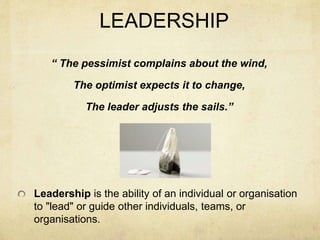 Initiative and Leadership | PPTX