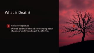 Philosophy Lesson 40 : Death and Meaning | PPTX