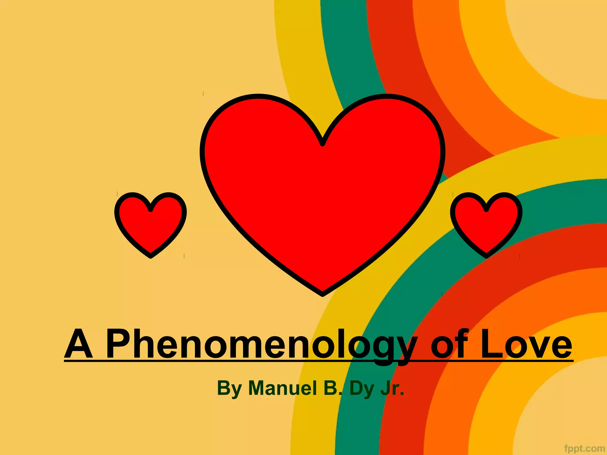Philosophy of love | PPT