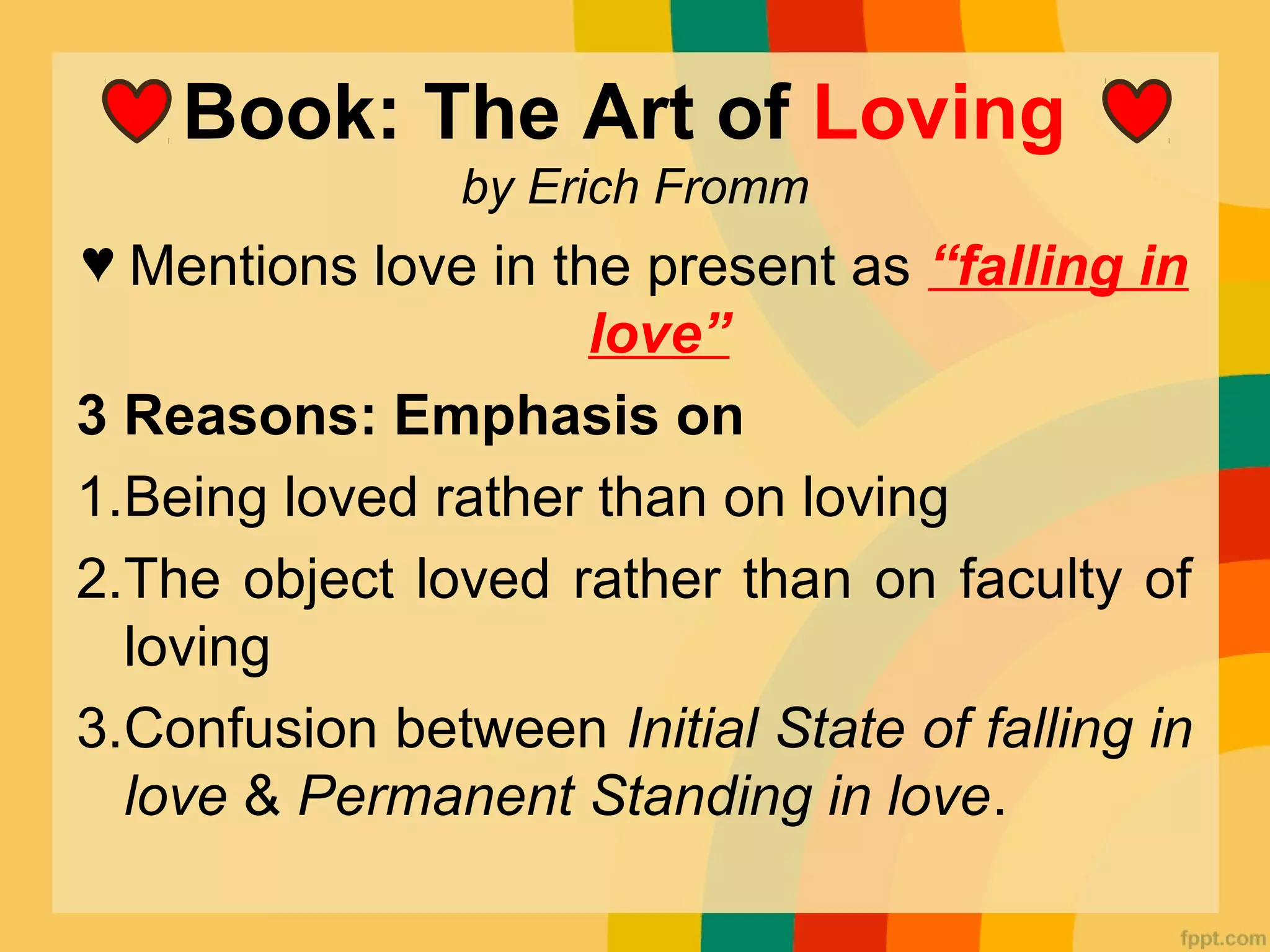 Philosophy of love | PPT