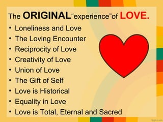Philosophy of love | PPT