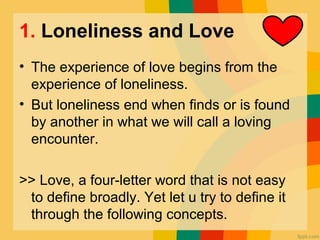 Philosophy of love | PPT