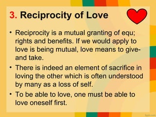 Philosophy of love | PPT