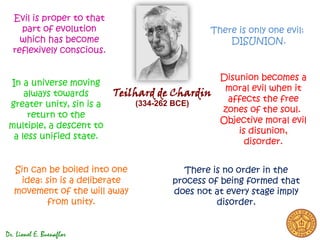 Philo of Man 19-Teilhard de Chardin.pptx | Spirituality | Religion ...