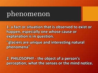 Philosophy of Man | PPTX | Science