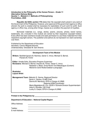 PHILO_Q1_Mod2.1_Methods of Philosphizing.pdf