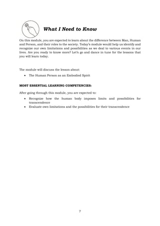 PHILO_Q1_Mod3_The Human Person as an Embodied Spirit.pdf