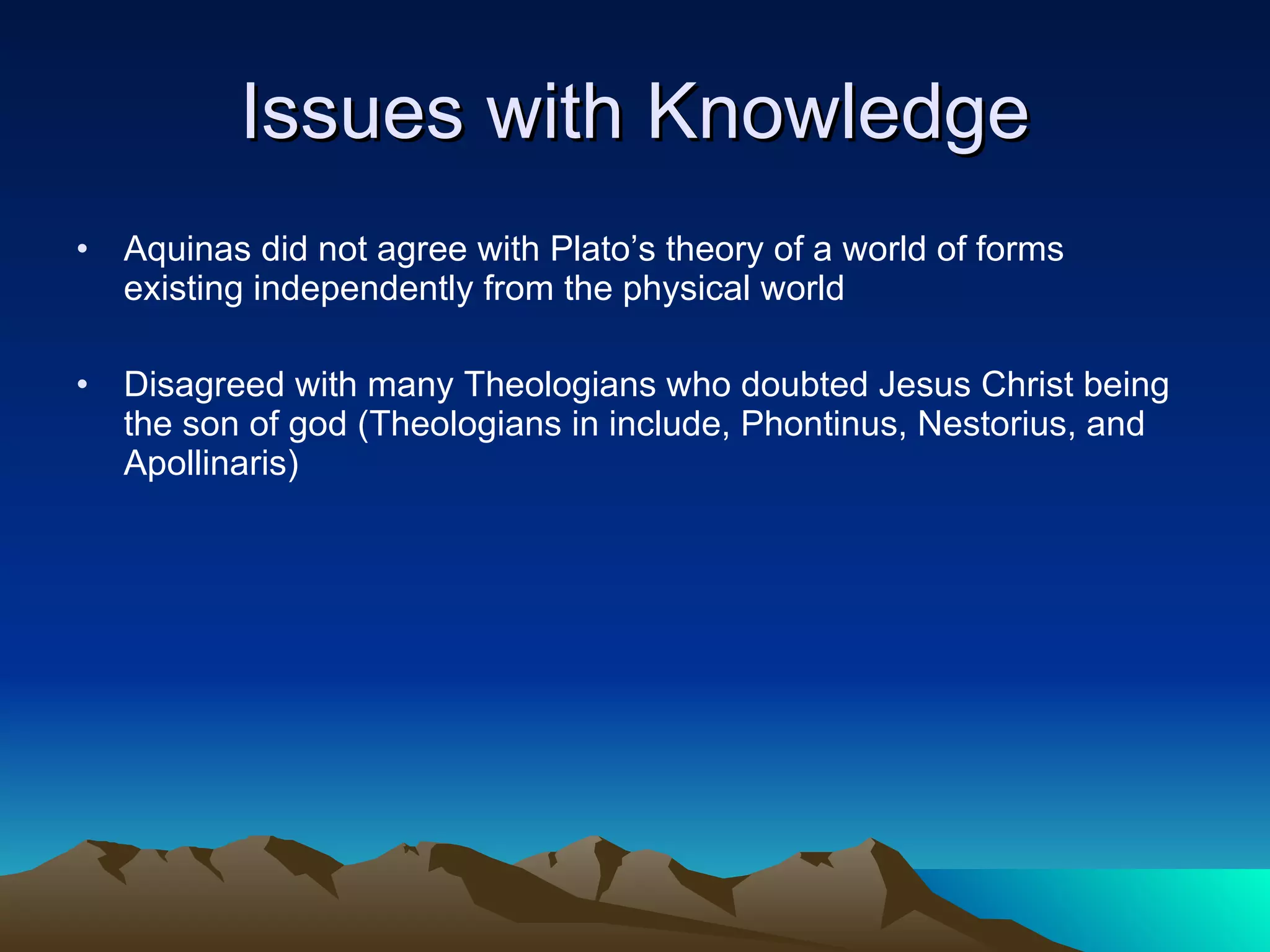 Philosopher Thomas Aquinas | PPT