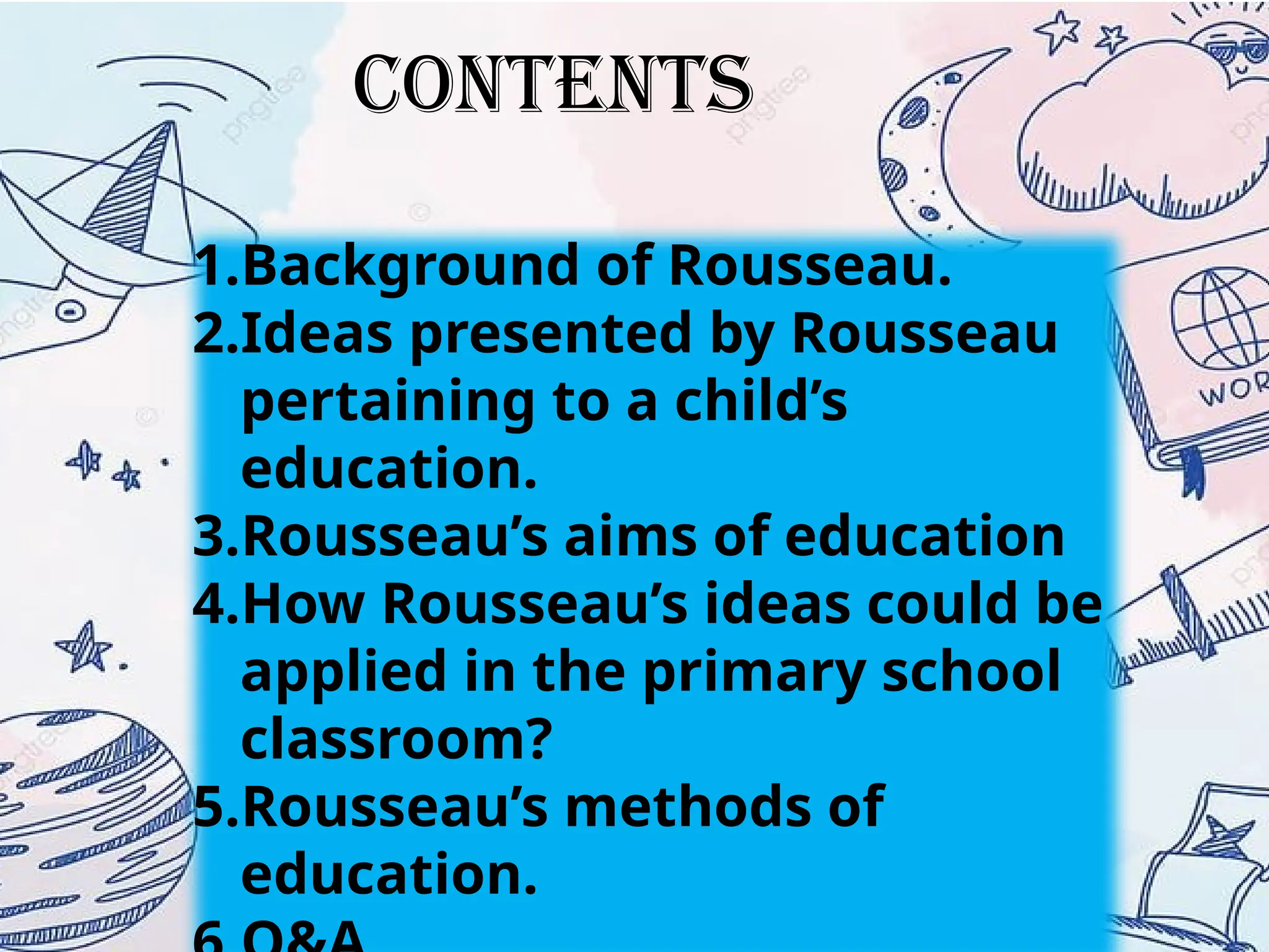 philosophers-2.ppt on Rousseau the child liberator | PPT