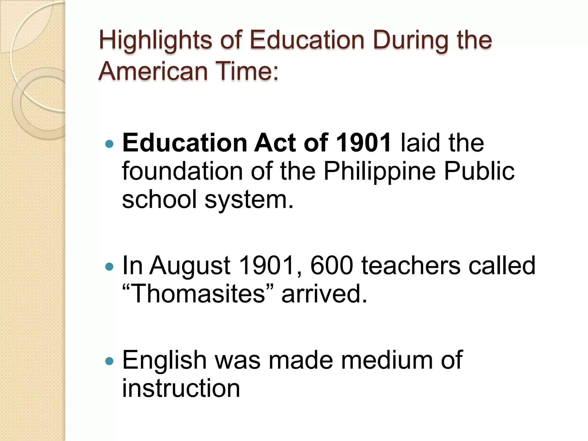 Philosophical Education in Different Period | PPTX