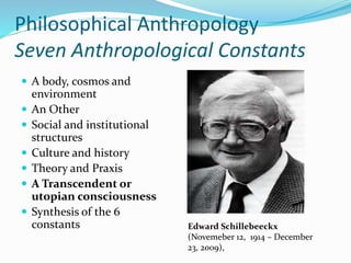 Philosophical Anthropology | PPTX