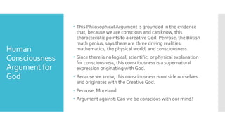 Philosophical Arguments for God ppt | PPTX