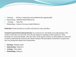 Philosophical Assumption and Interpretive Framework 1.pptx