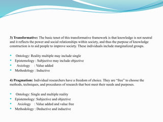 Philosophical Assumption and Interpretive Framework 1.pptx