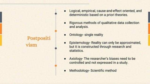 Philosophical Assumptions and Interpretive Frameworks.pptx | Science