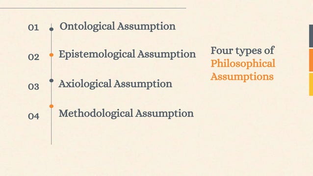 Philosophical Assumptions and Interpretive Frameworks.pptx | Science