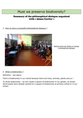 Philosophical dialogue | PDF