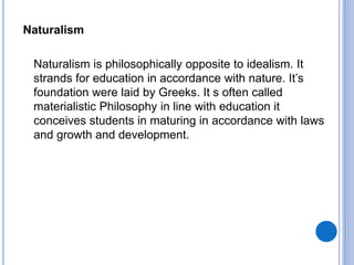 PHILOSOPHICAL FOUNDATION OF EDUCATION.pptx