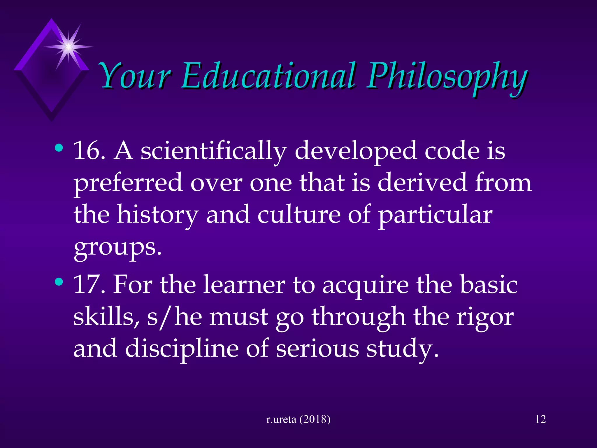 Philosophical foundations of education | PPT