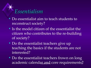 Philosophical foundations of education | PPT